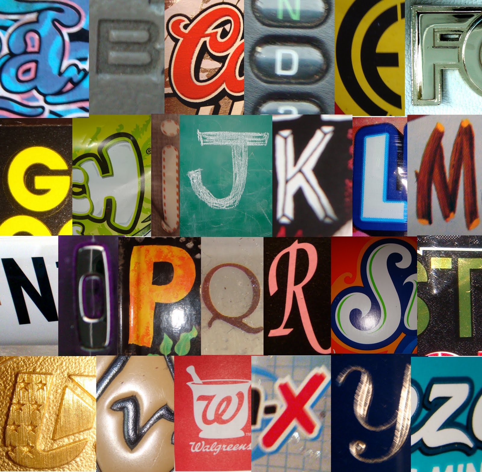 RSCC GRAPHIC DESIGN: Alphabet