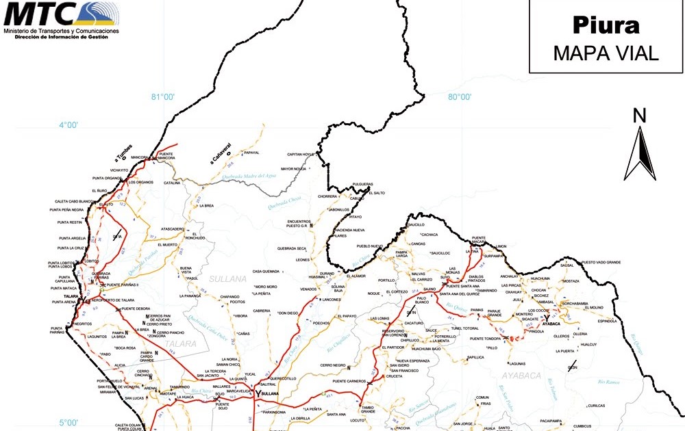 EXPLORPERU.Caminatas y Rutas de Trekking en Peru.: region PIURA - Peru