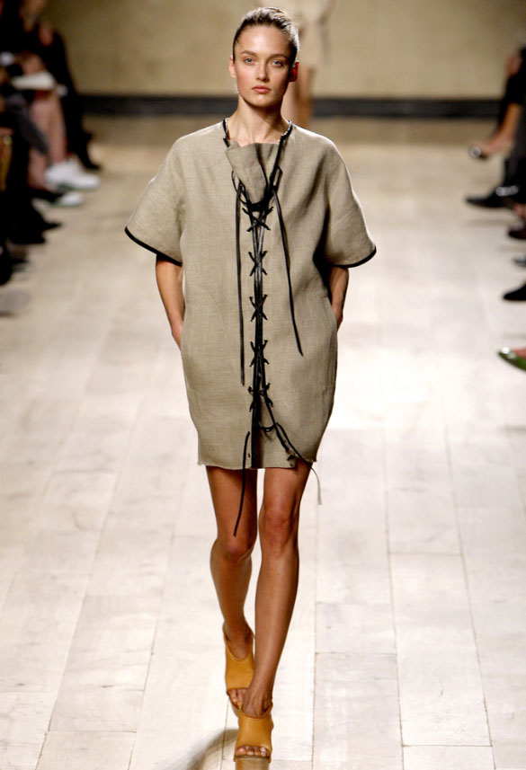 fashion accessories: DIY Celine spring/summer 2010 dress