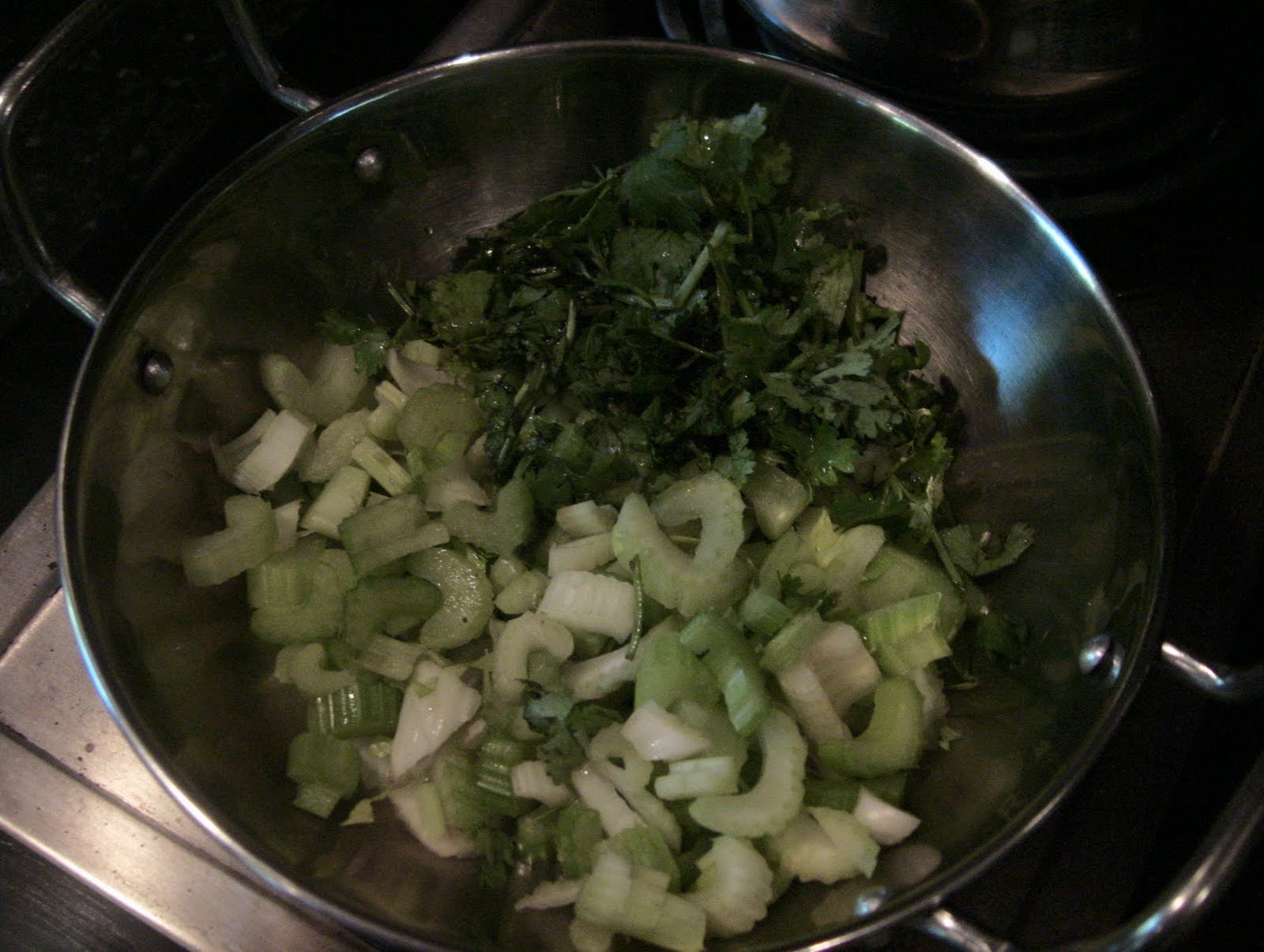 Elaichii: Cilantro Celery Thogayal