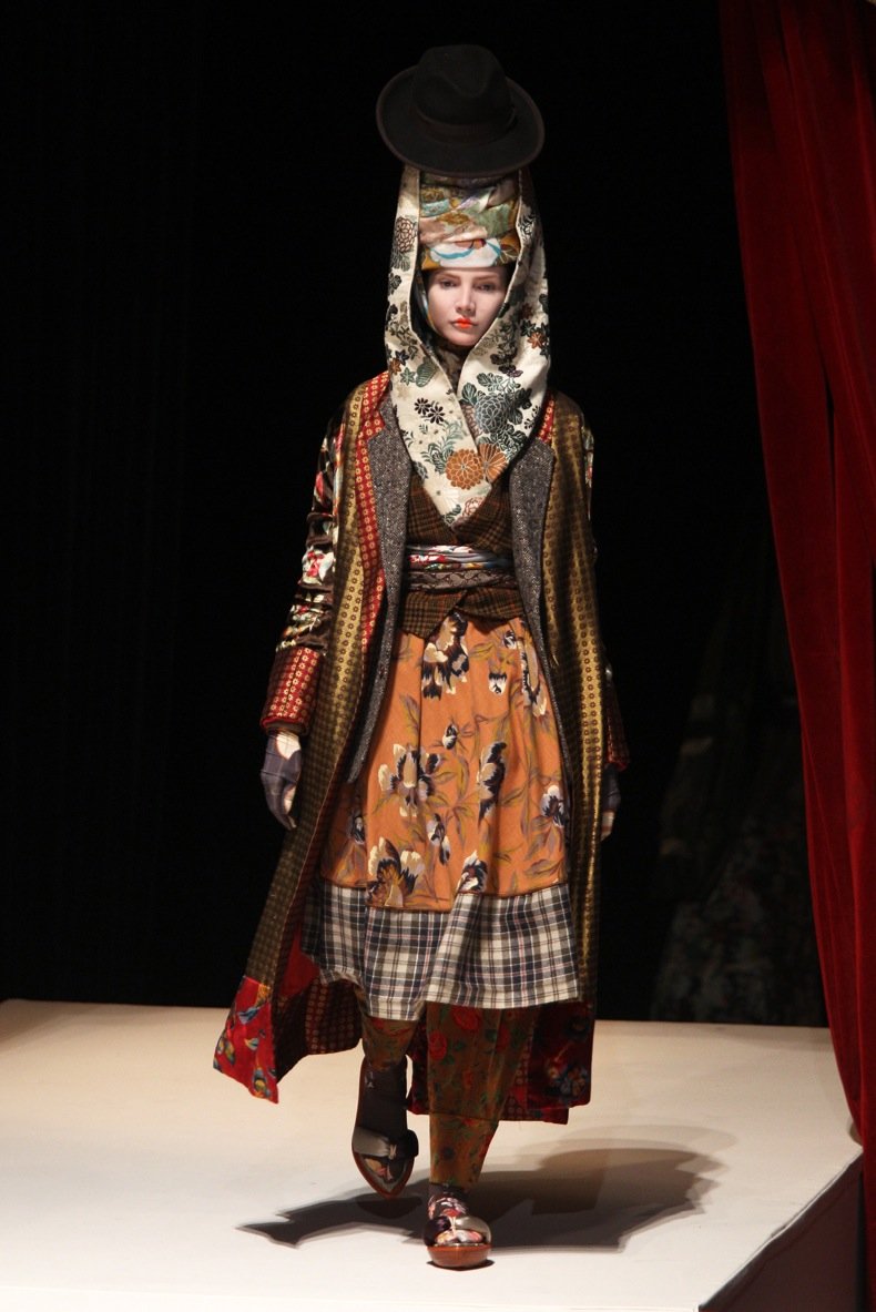 Anarkali: Eastern Glances: Kenzo Spring 2011