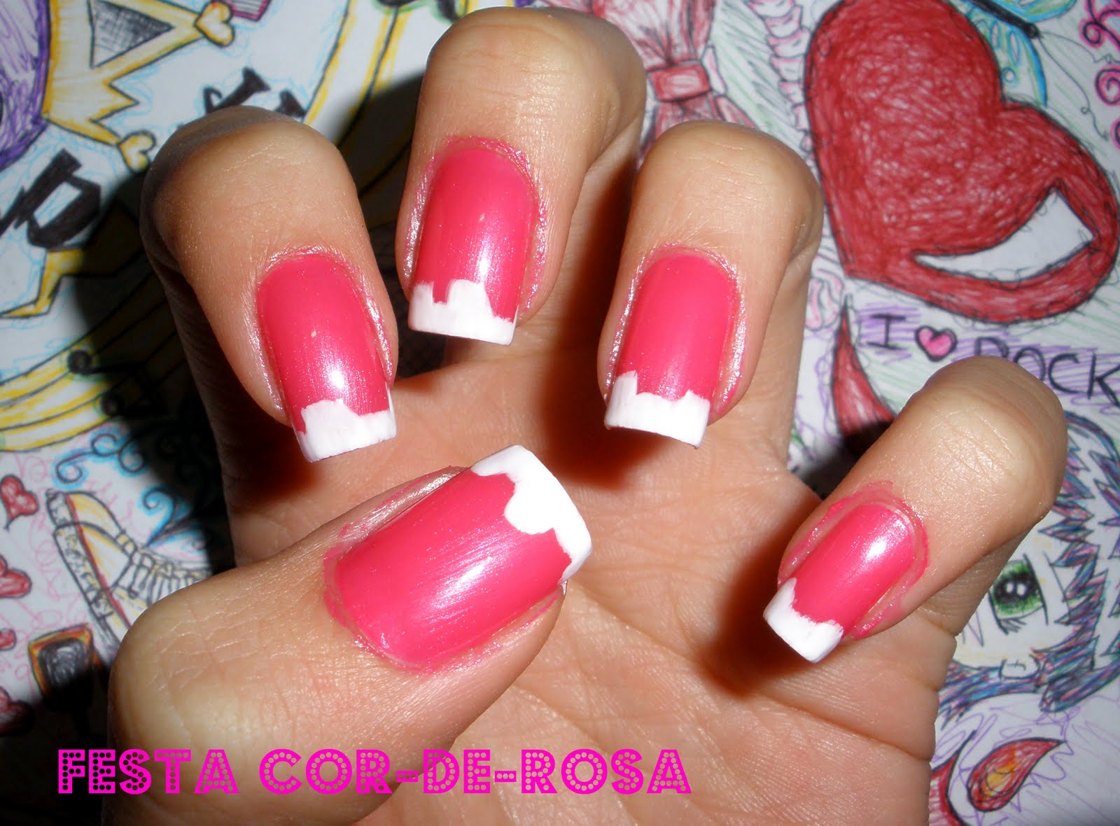 Festa Cor-de-rosa: Morango e chantilly!