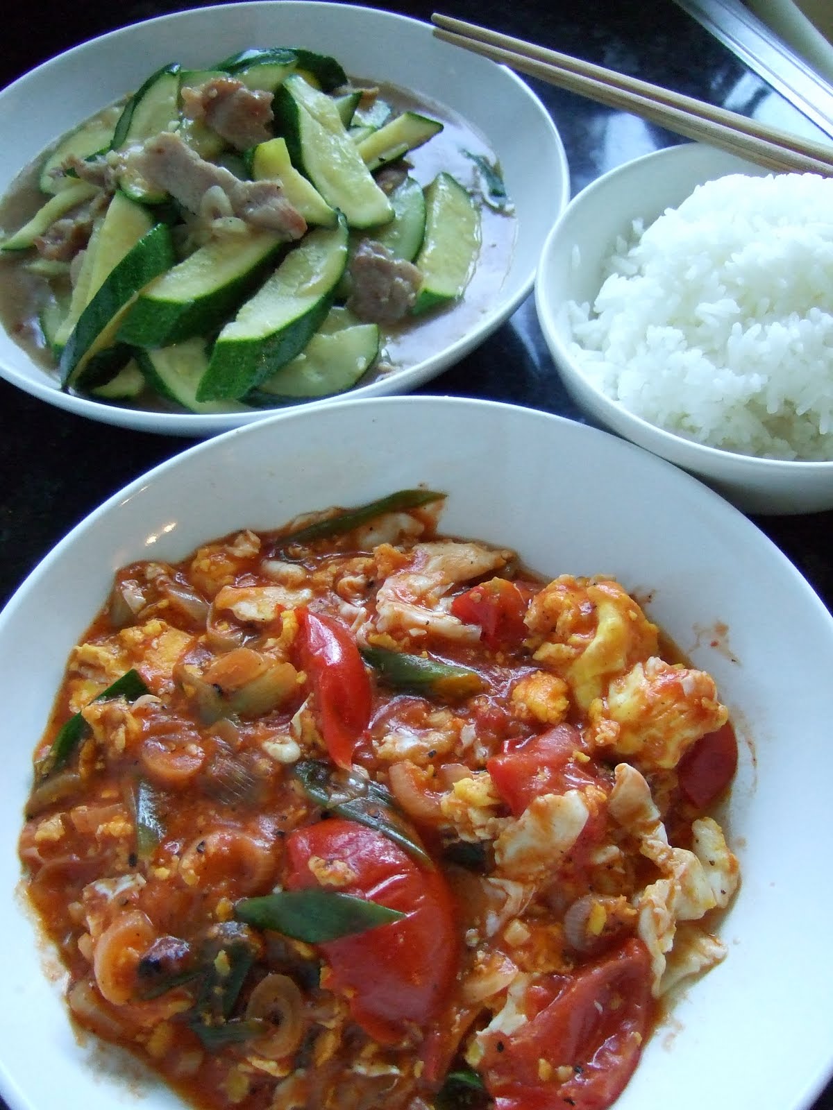 A Little Bit of Plum Leaf 李葉: Quick & Easy Chinese Dinner - Dishes from ...