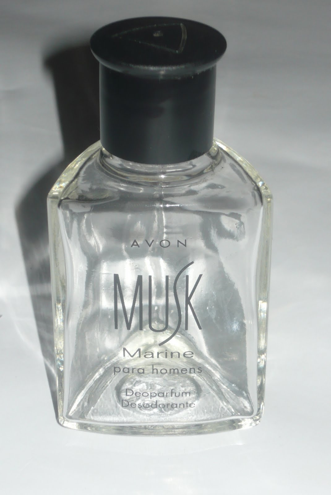 COLEÇÃO DE FRASCOS DE PERFUMES: AVON - MUSK MARINE