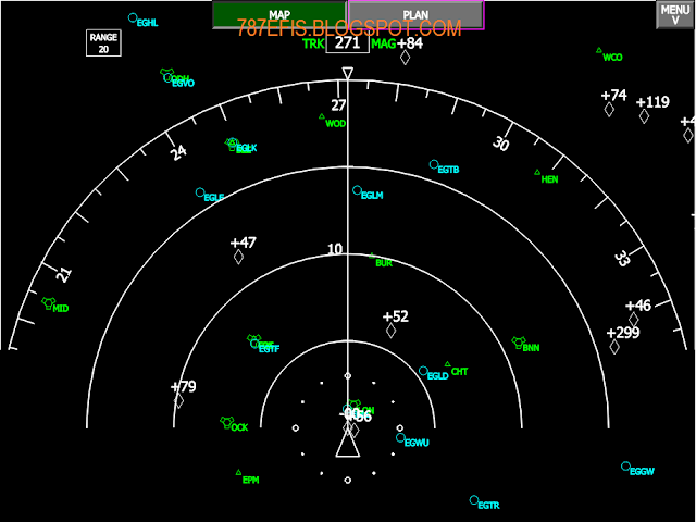Boeing 787-8 EFIS: Some screenshots from the current version