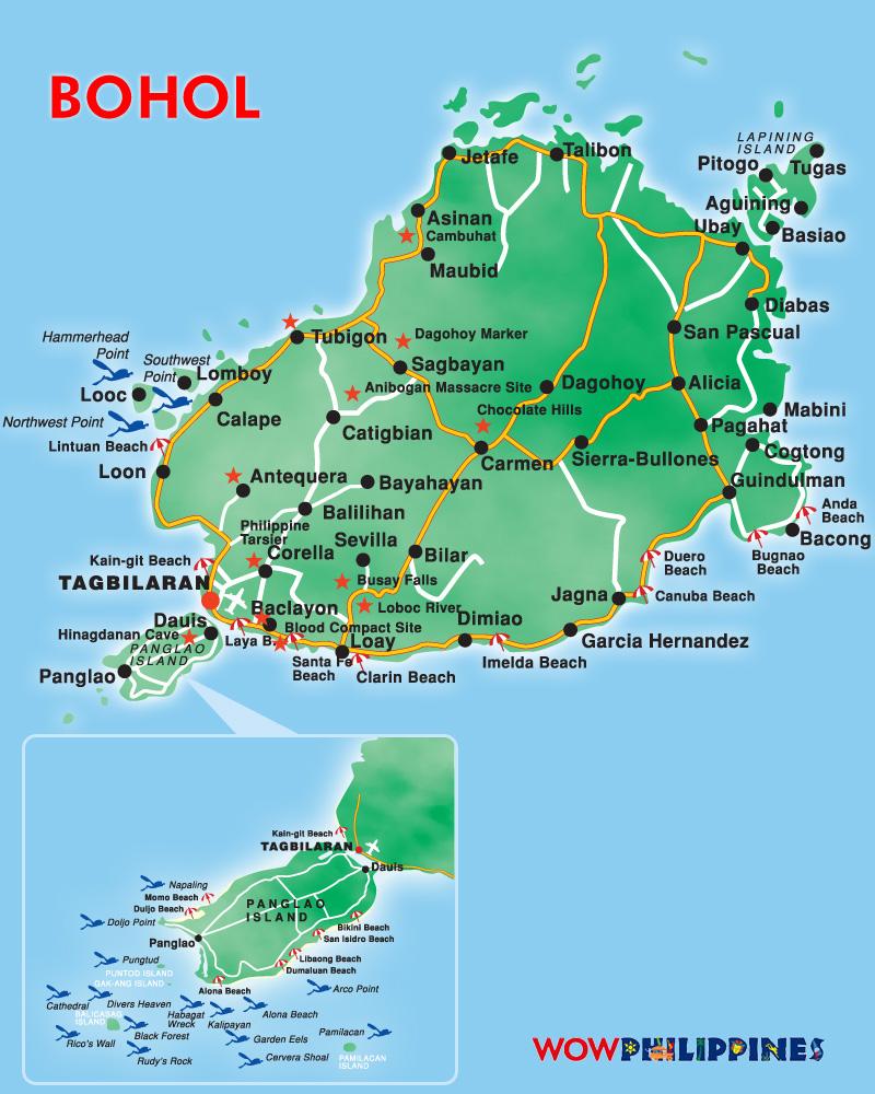 lfphilippines: BOHOL I : Paysage