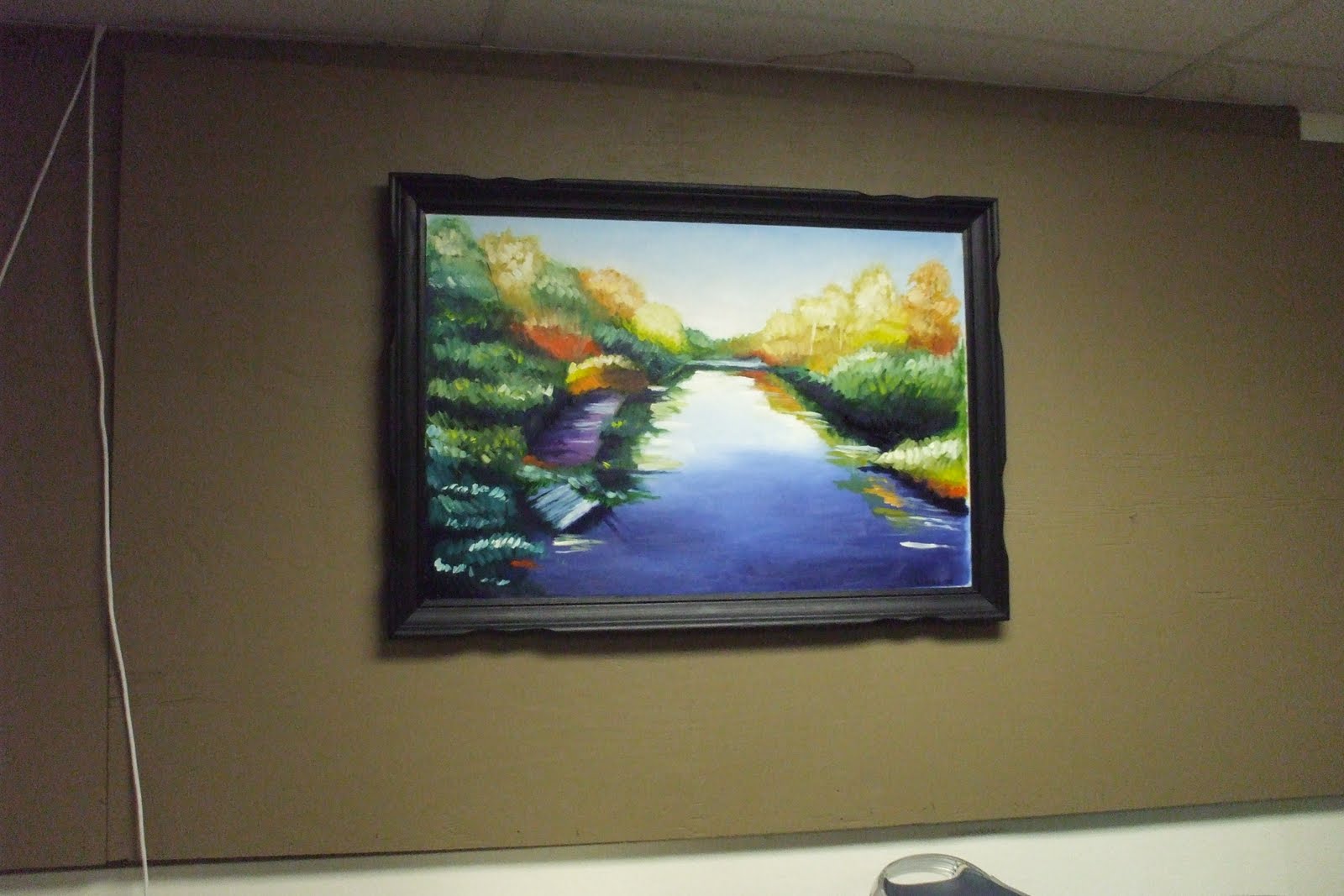 Jen Kirchner Art: Library Painting