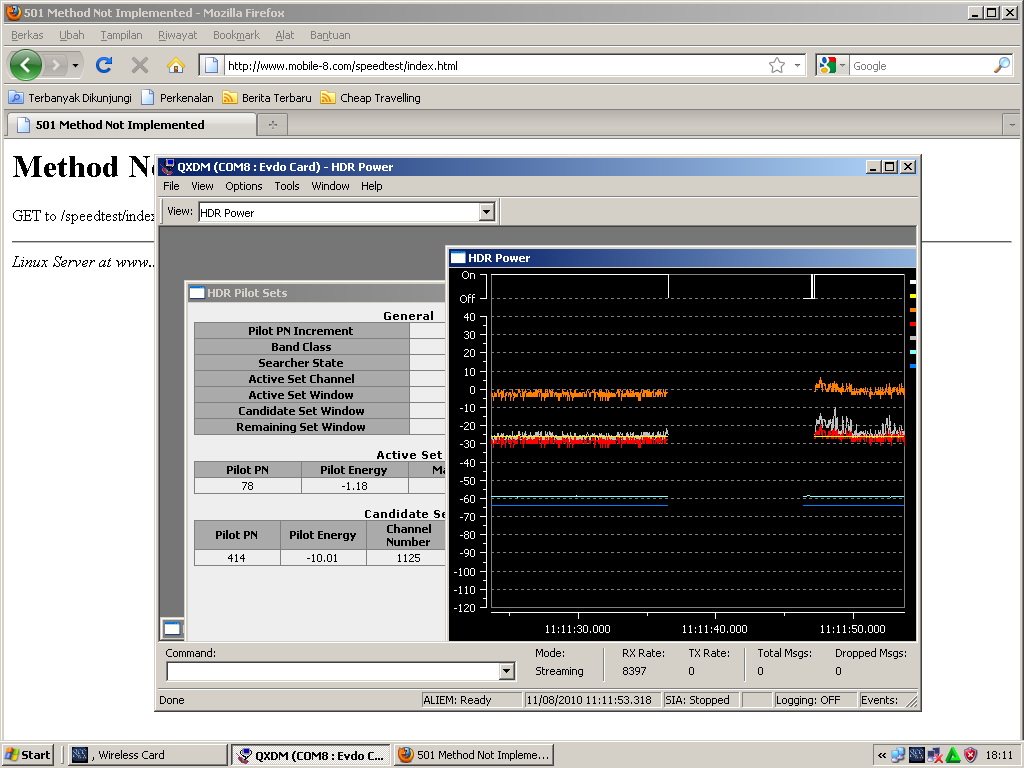 Mempercepat Internet Modem Smart dengan Software QXDM