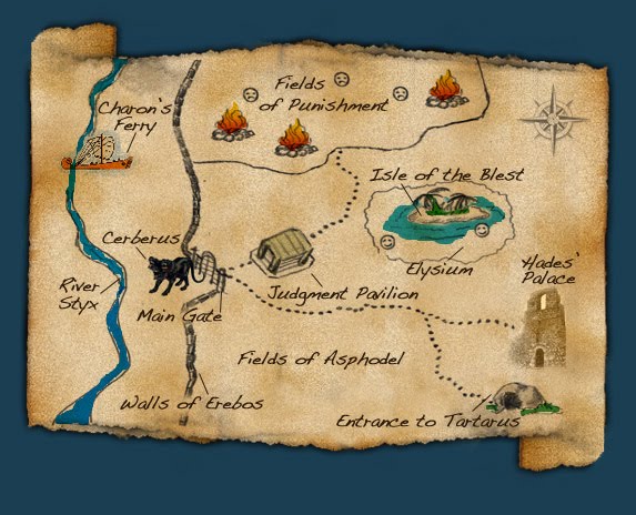 O Mundo Meio-Sangue: Mapas - Percy Jackson
