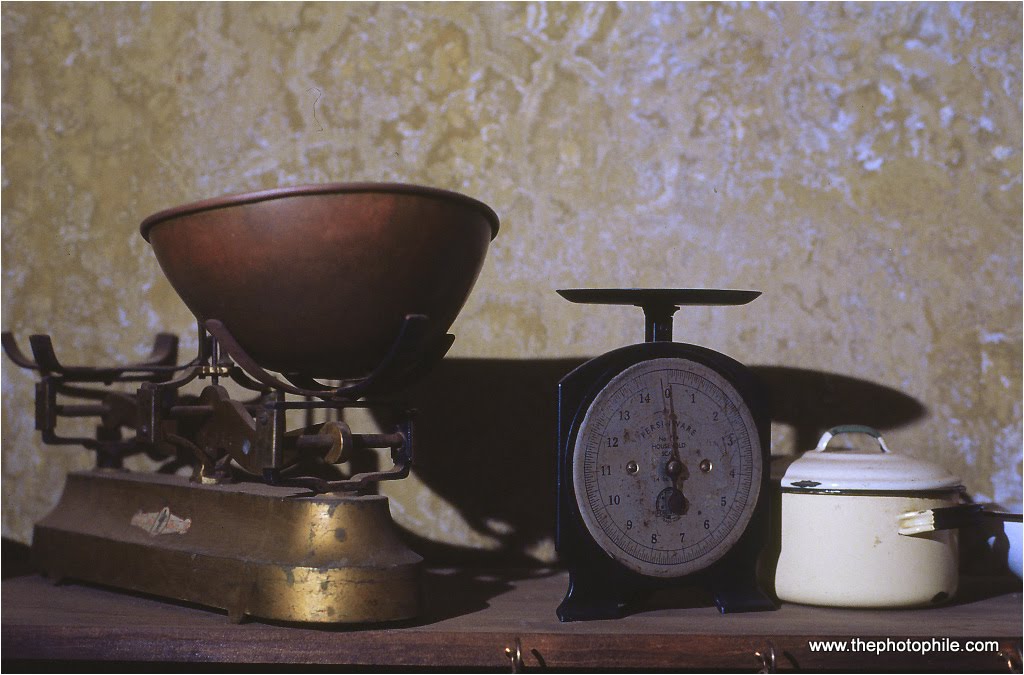 The Photophile: Ancient Measuring Equipment, and a small pot.