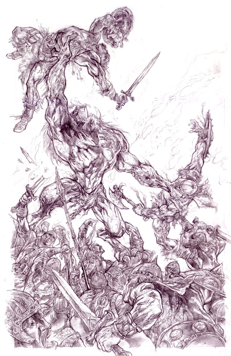 Barry Crain: Beowulf vs. Grendel vs. Vikings