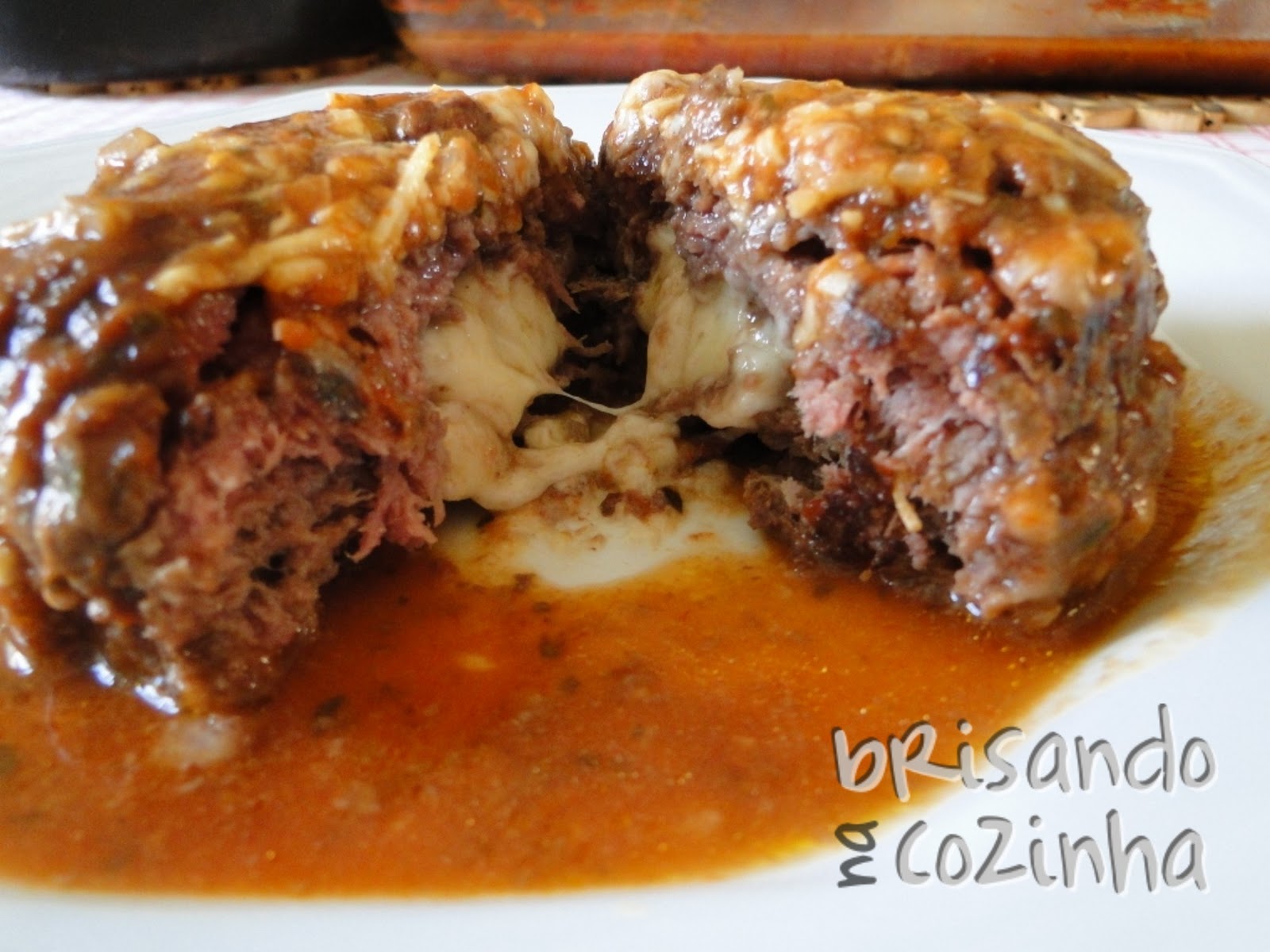 Brisando na Cozinha: Polpetone (ou Porpetone) Recheado