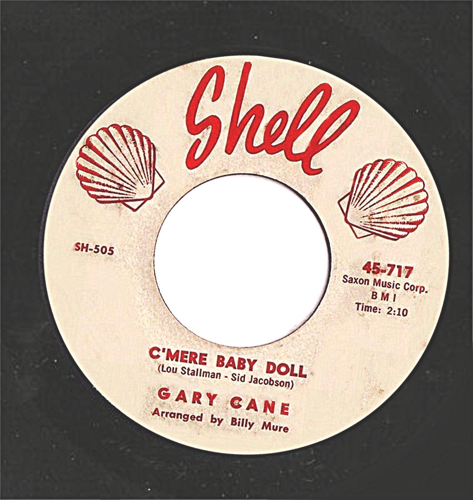 WHITE DOO-WOP COLLECTOR: GARY CANE_C' Mere Baby Doll