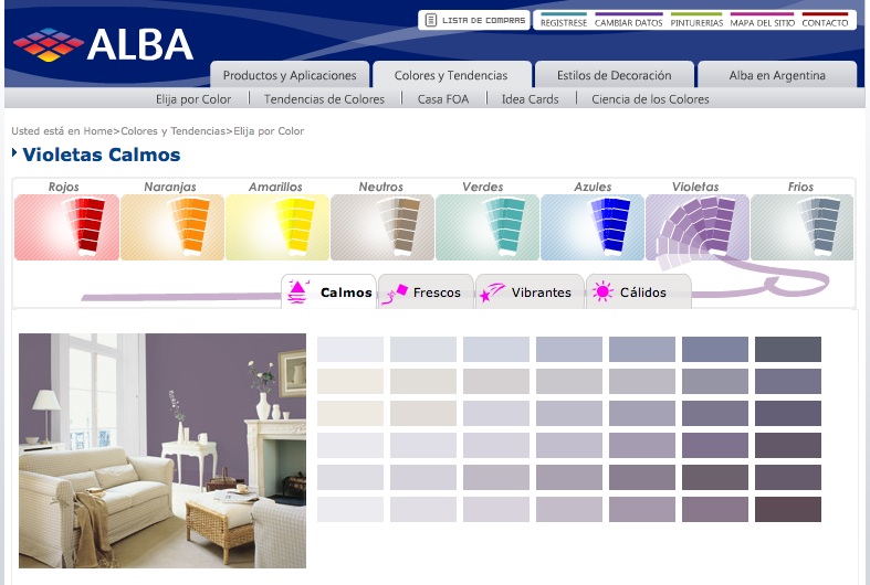 Color de pintura de alba - Imagui