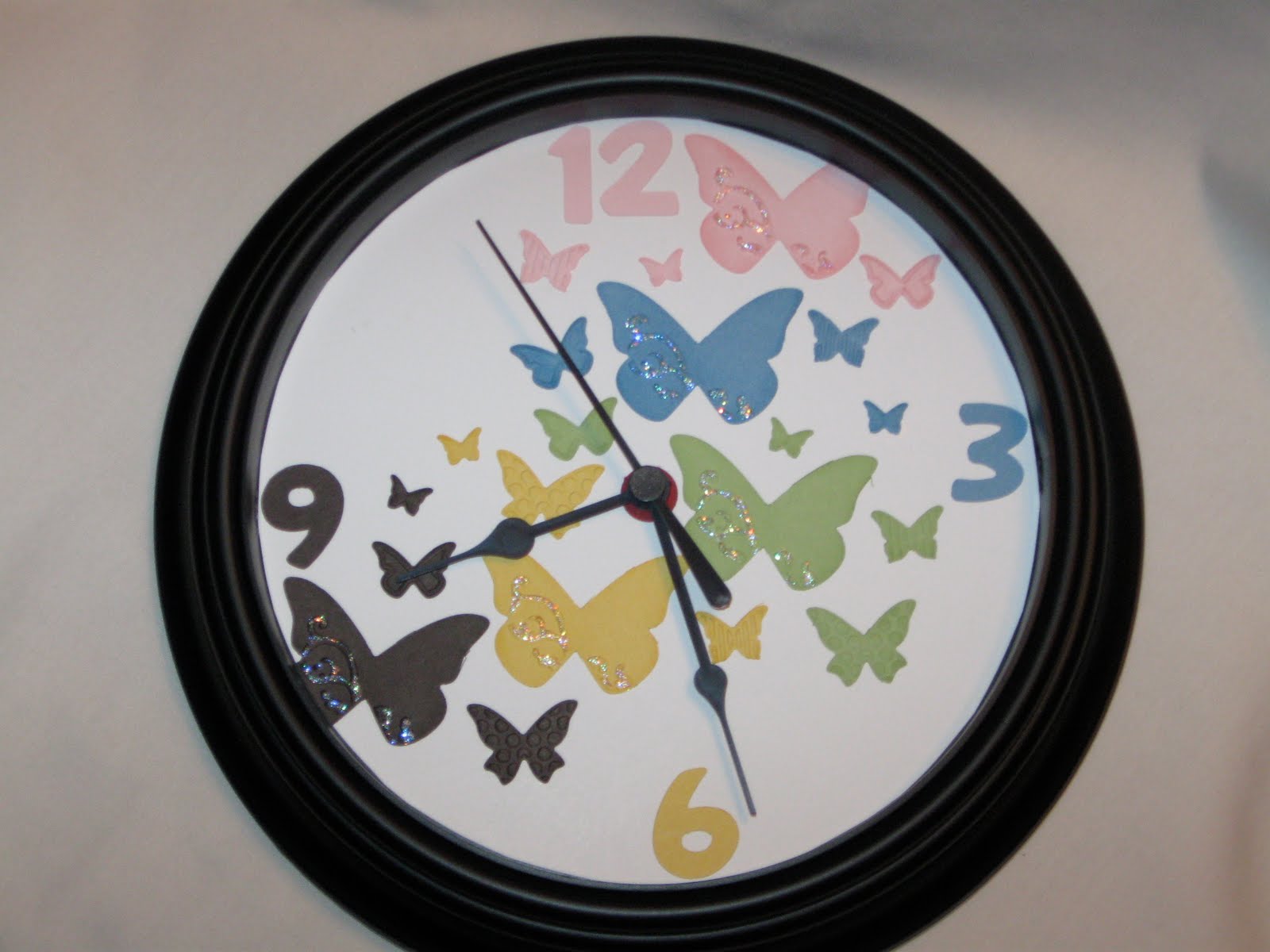 Stamp with Sandy: Stampin' UP! Butterfly Clock