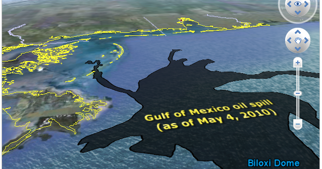 Bp Deepwater Horizon Oil Spill Map