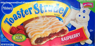 Pillsbury - toaster strudel Raspberry - Vegas and Food
