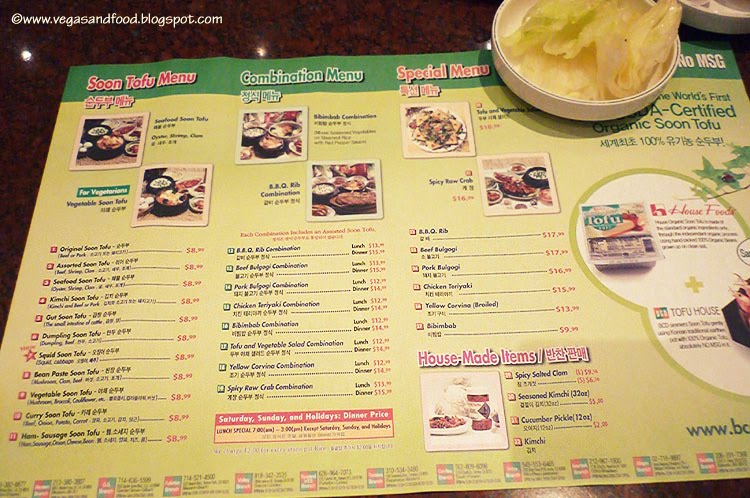 BCD Tofu House - Koreatown - Vegas and Food