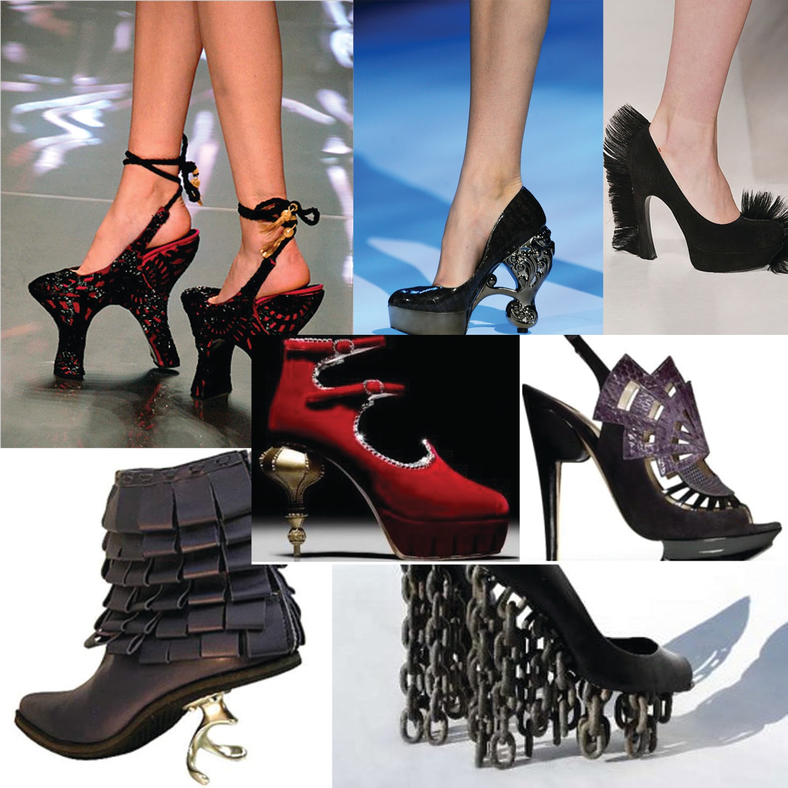 Fresh Fashion: Most outrageous shoes seen on the runway this year!