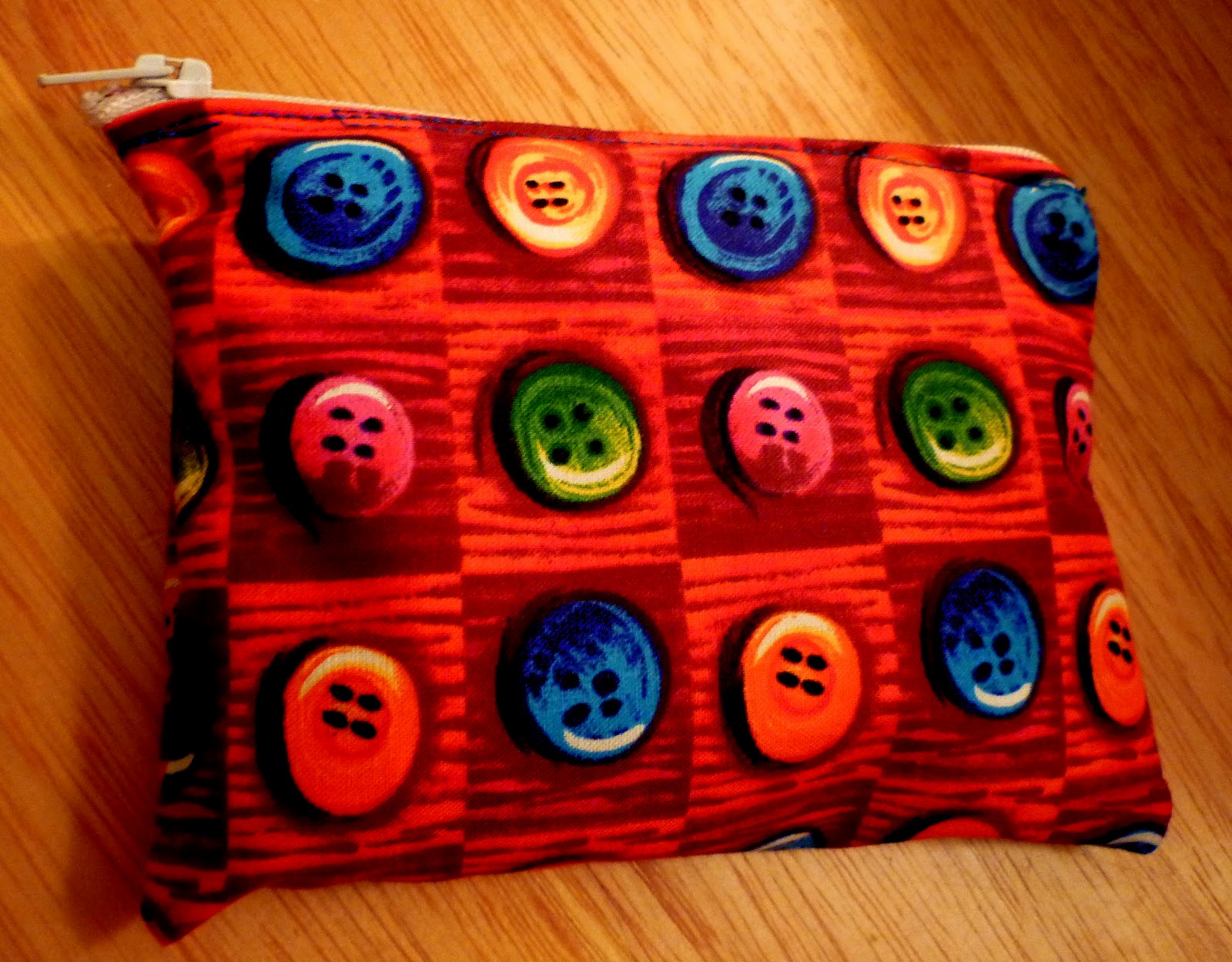 Lucky Dragonfly Craft: Buttons Bag