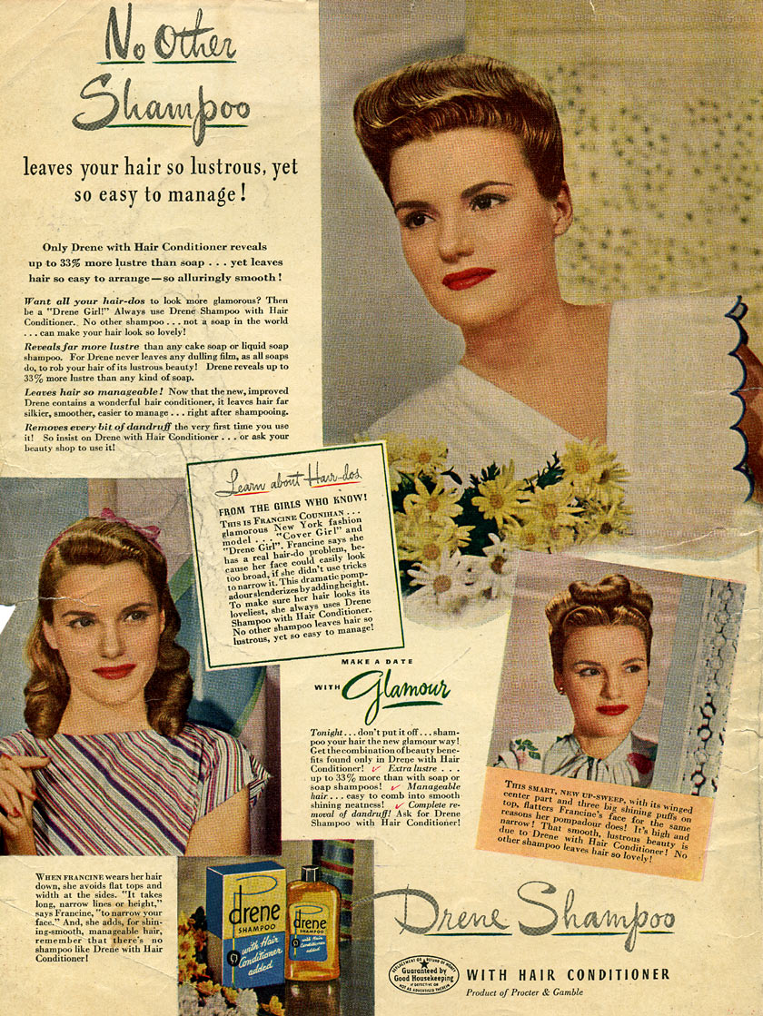 Hair Styles Popular: A History of and a Commentary on Shampoo and Society