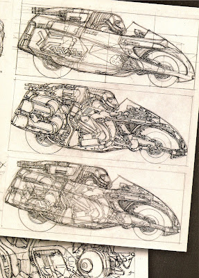 Ride the Machine: Comic art: Juan Gimenez.