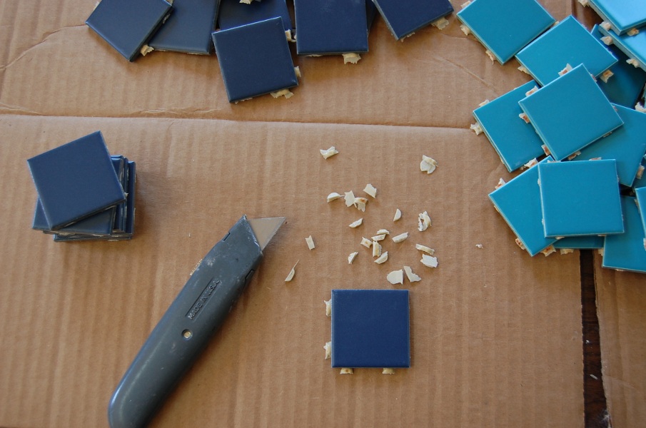 House InsideOut: Making A Mosaic: Indirect Method, Part 1