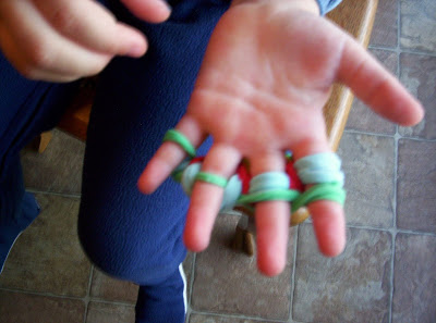 Almost Unschoolers: Finger Knit Jump Rope
