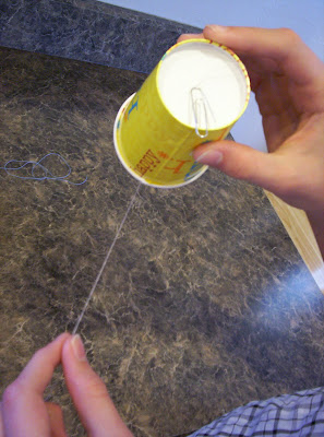 Almost Unschoolers: Cackling Cup - Sound Experiment