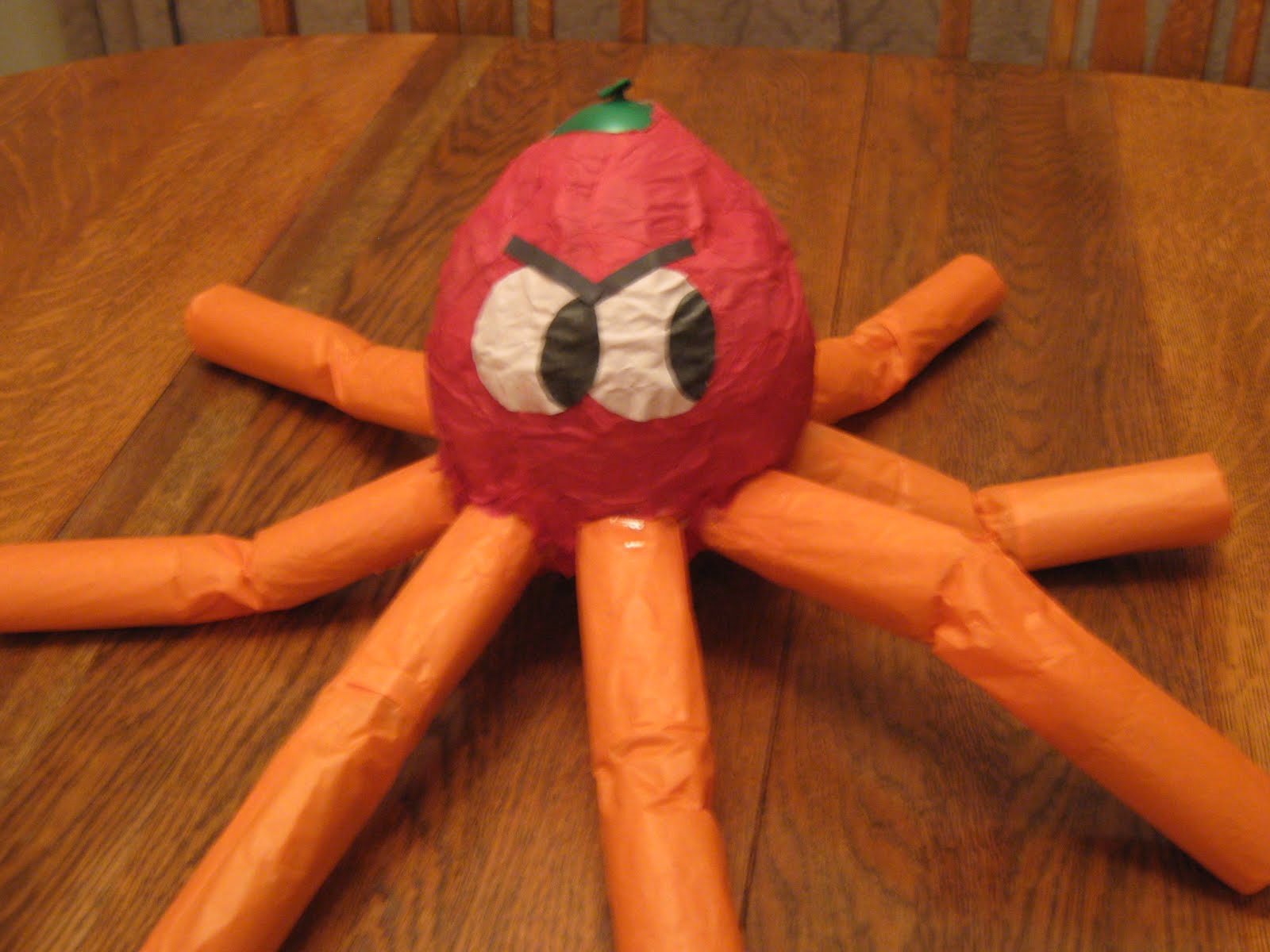 Almost Unschoolers: How To Make An Octopus Pinata