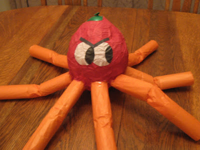 Almost Unschoolers: How To Make An Octopus Pinata