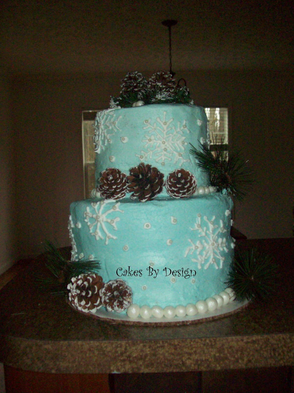 Cakes By Design: SnowFlake Cake