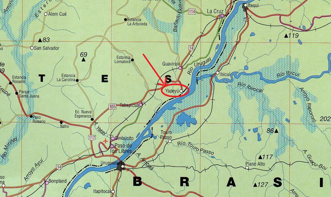 Algunas Iglesias: Yapeyú - Iglesia San Martín de Tours