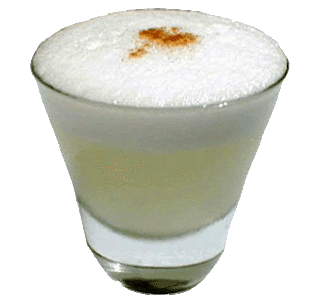 Un shot de Pisco