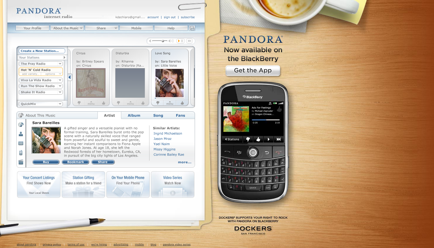 chiaroscuro: Best Pandora advertising wraps