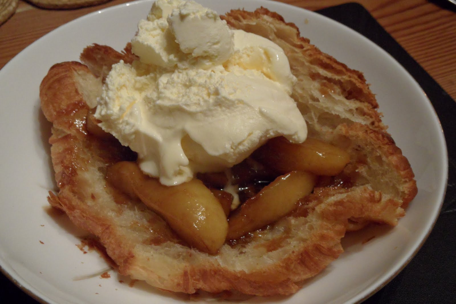 Thumb in the Pie: Caramelised-Apple Croissant