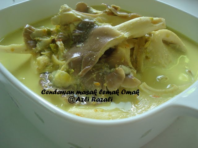 Dari Dapur AZLI RAZALI: Cendawan Masak Lemak Cili Api