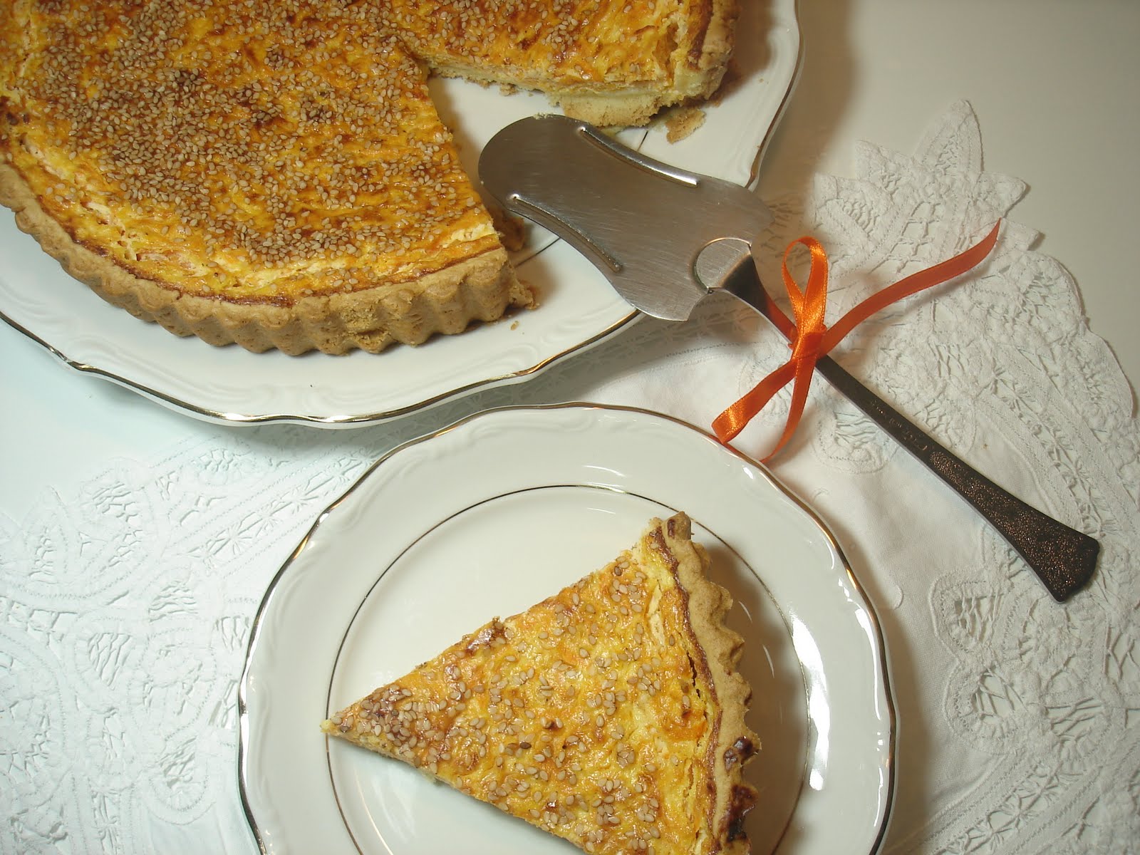 Tάρτα με κολοκύθα & κατίκι / Pumpkin Tart with ''katiki'' cheese ...