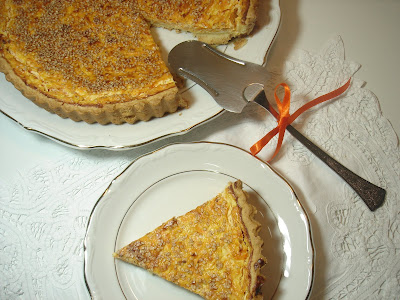 Tάρτα με κολοκύθα & κατίκι / Pumpkin Tart with ''katiki'' cheese ...