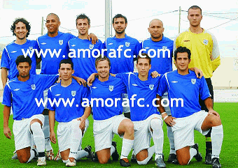 (Equipa do Amora FC na temporada de 2007/08)