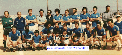 (Plantel do Amora FC na temporada de 1979/80)