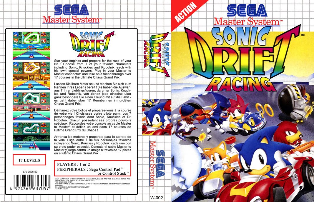 Sega Master System: Sonic Heroes