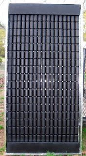 Build-It-Solar Blog: Greg's Pop-Can Solar Air Heating Collector