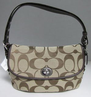 Bagz Addict by lilbeaute: Coach Signature Flap Duffle HandBag 15171