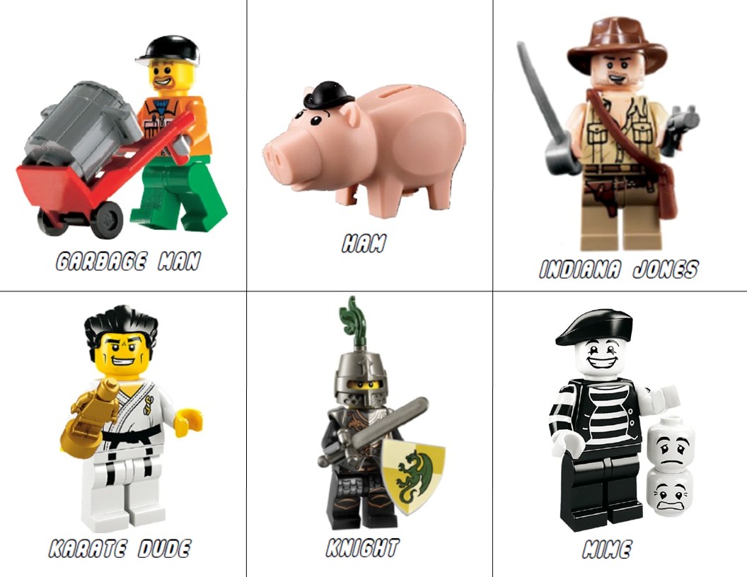 I Sew, Do You: Lego Memory Game Cards