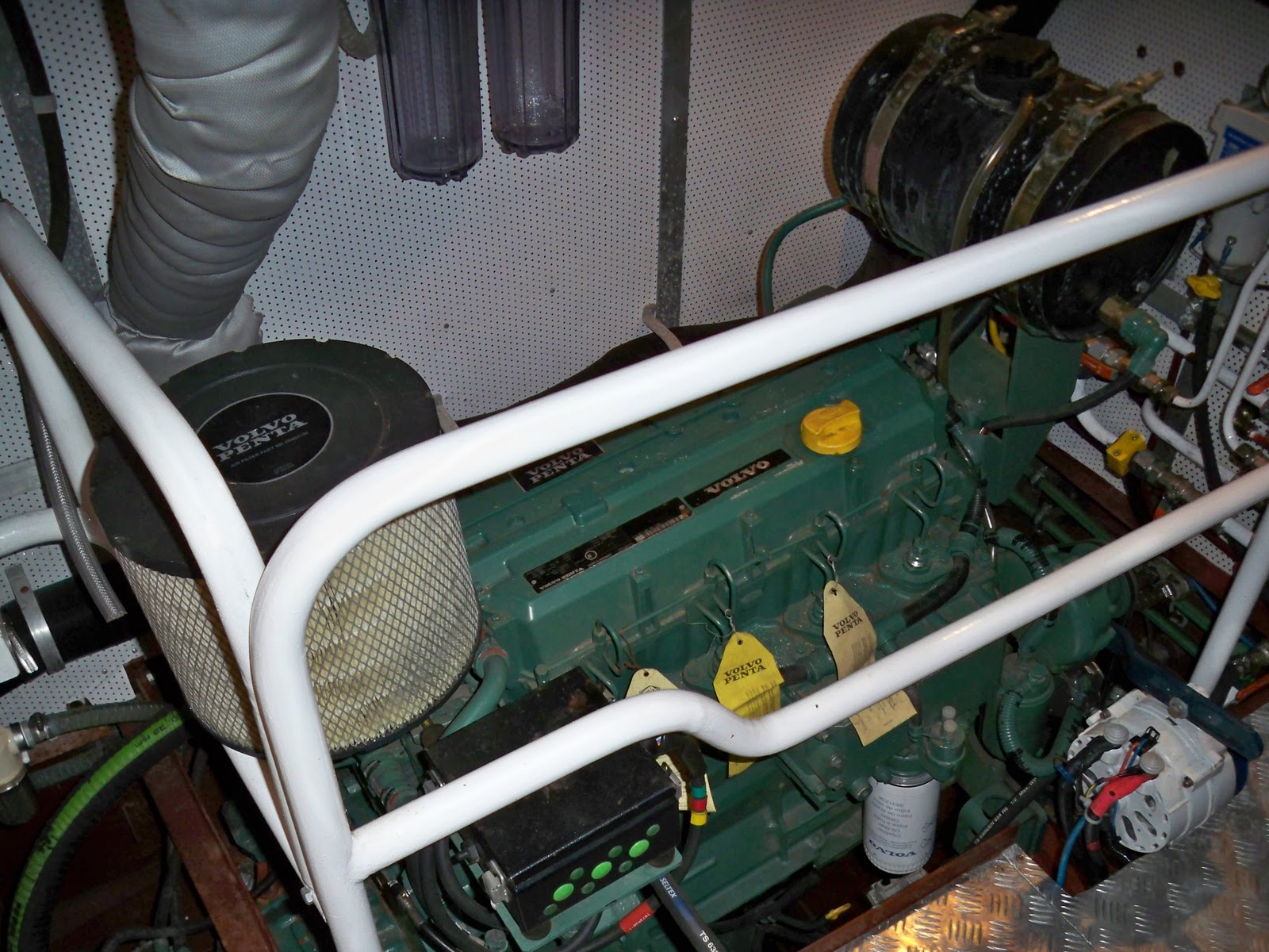 Boatsmith Shavings: George Beuler's Diesel Duck 44 "Pepi"