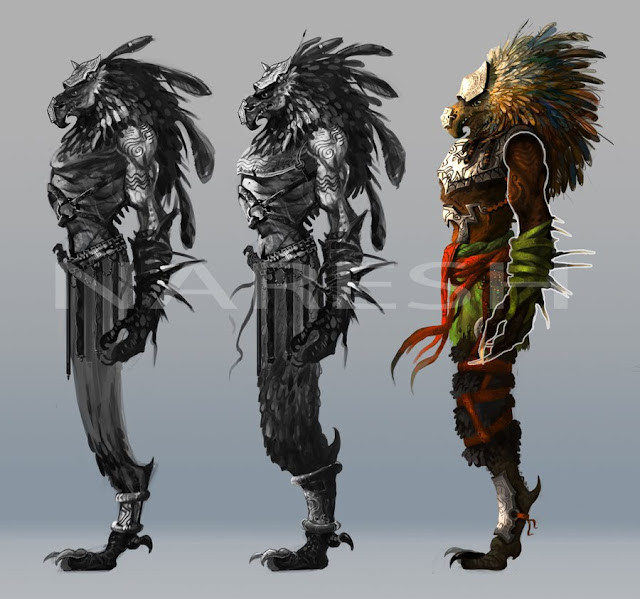 Lostinarc: "Ekalavya' Tribal warrior ...Side scrolling Game Pitch for PSP.