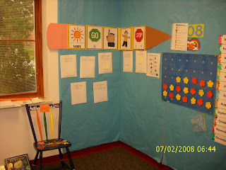 Kinderpond: Writing Corner