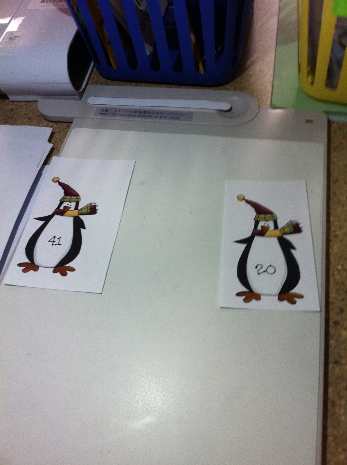 Kinderpond: Penguin Greater than and less than