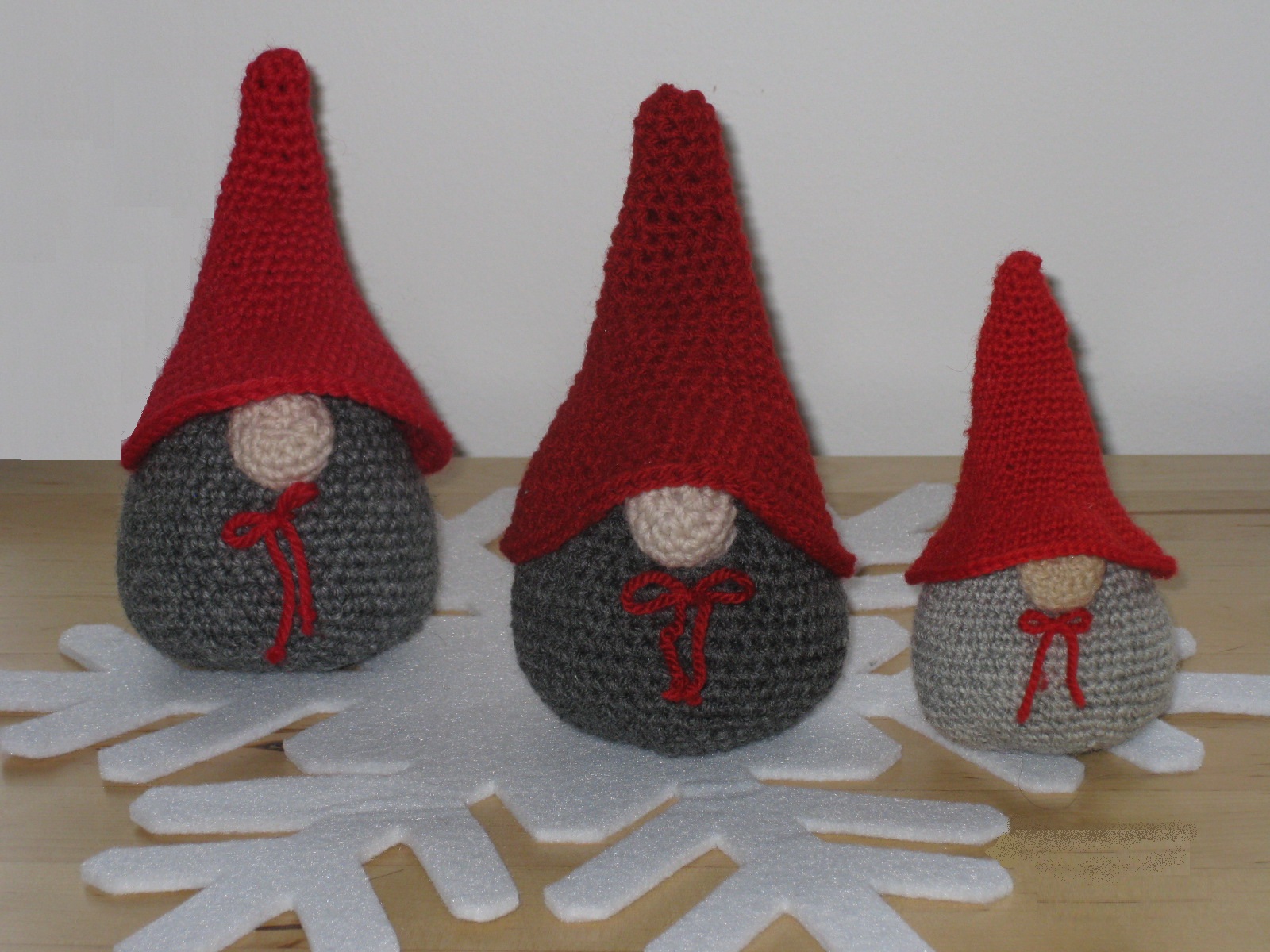 Skapa och Inreda: Virkade tomtar